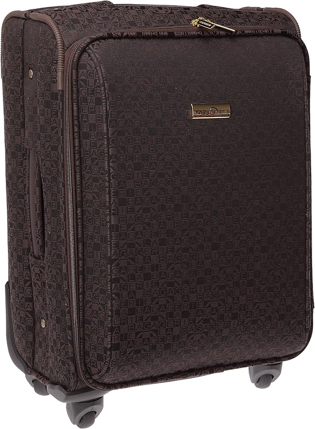 La Bagagerie Valise, 49 cm, 32 litres, Marron/Marron, T19Lb: Amazon.fr ...