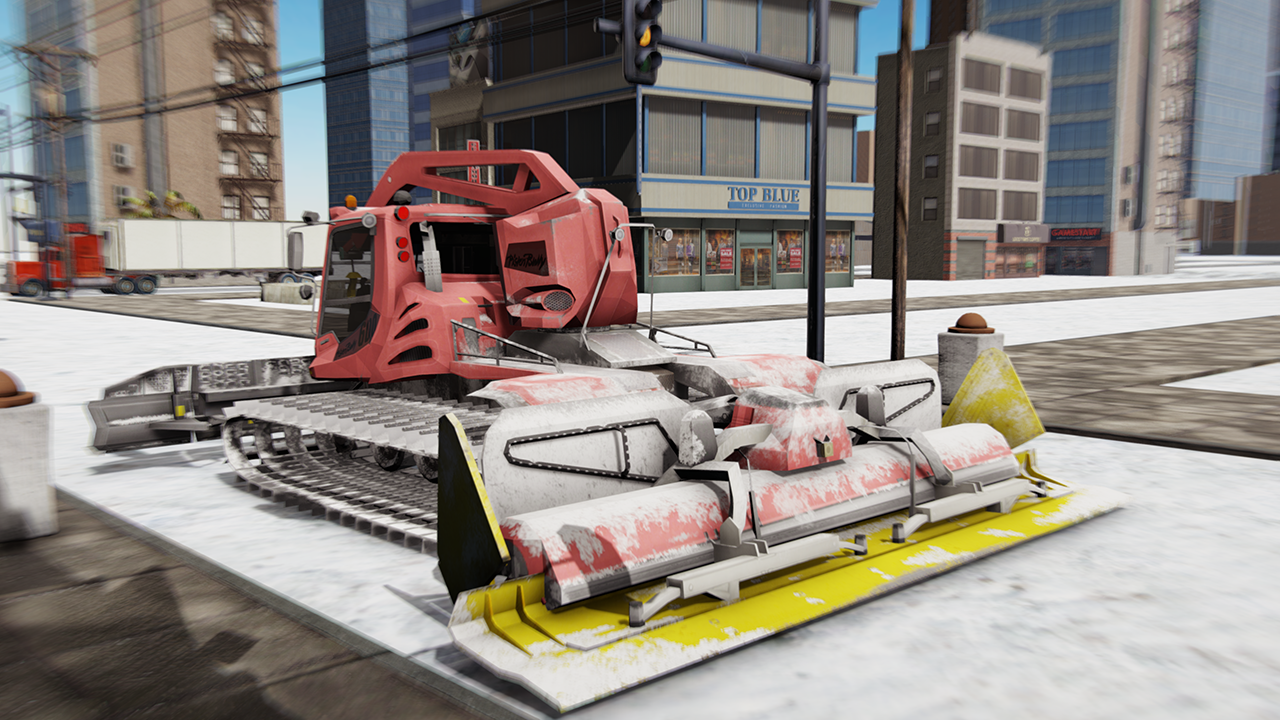 Amazon.com: Snow Plow Winter Truck Driver 3D : Heavy Snow Drive Town ...