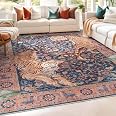 Amazon.com: Well Woven Apollo Botanical Tiger Navy Washable Rug ...