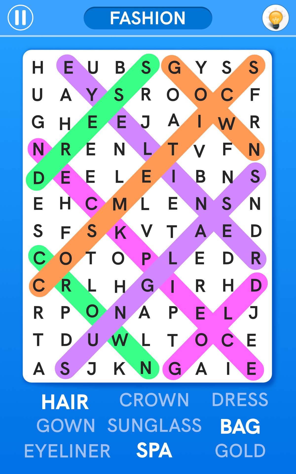 Word Search Blast - Word Search Games Free for Adults:Amazon.in ...