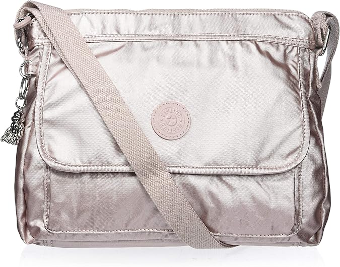 Kipling Aisling Crossbody Bag, Metallic Rose: Amazon.co.uk: Shoes & Bags