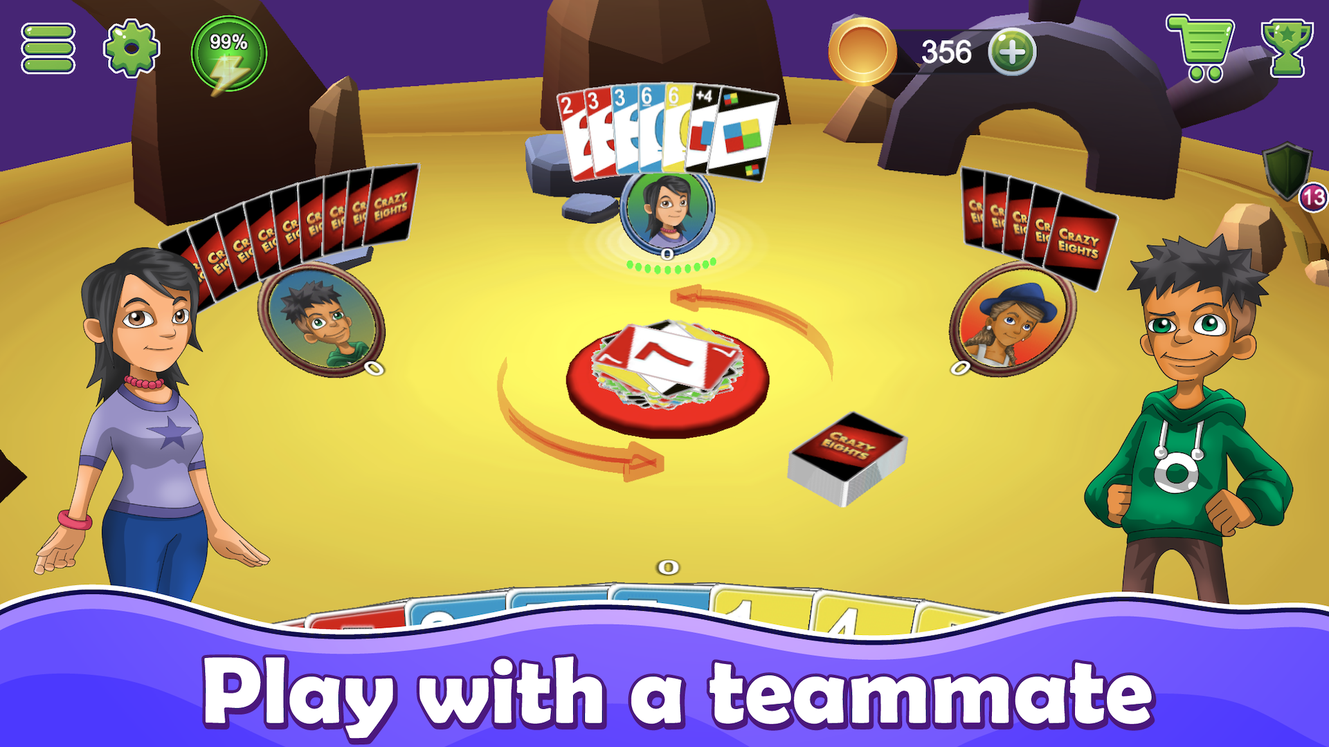 Crazy Eights 3D:Amazon.in:Appstore for Android