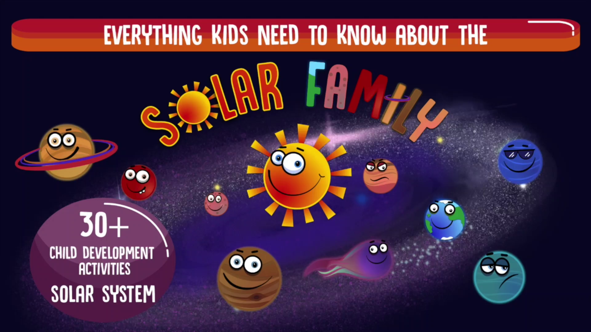 Solar Family Planets Story Games about Solar System for Kids - App on ...