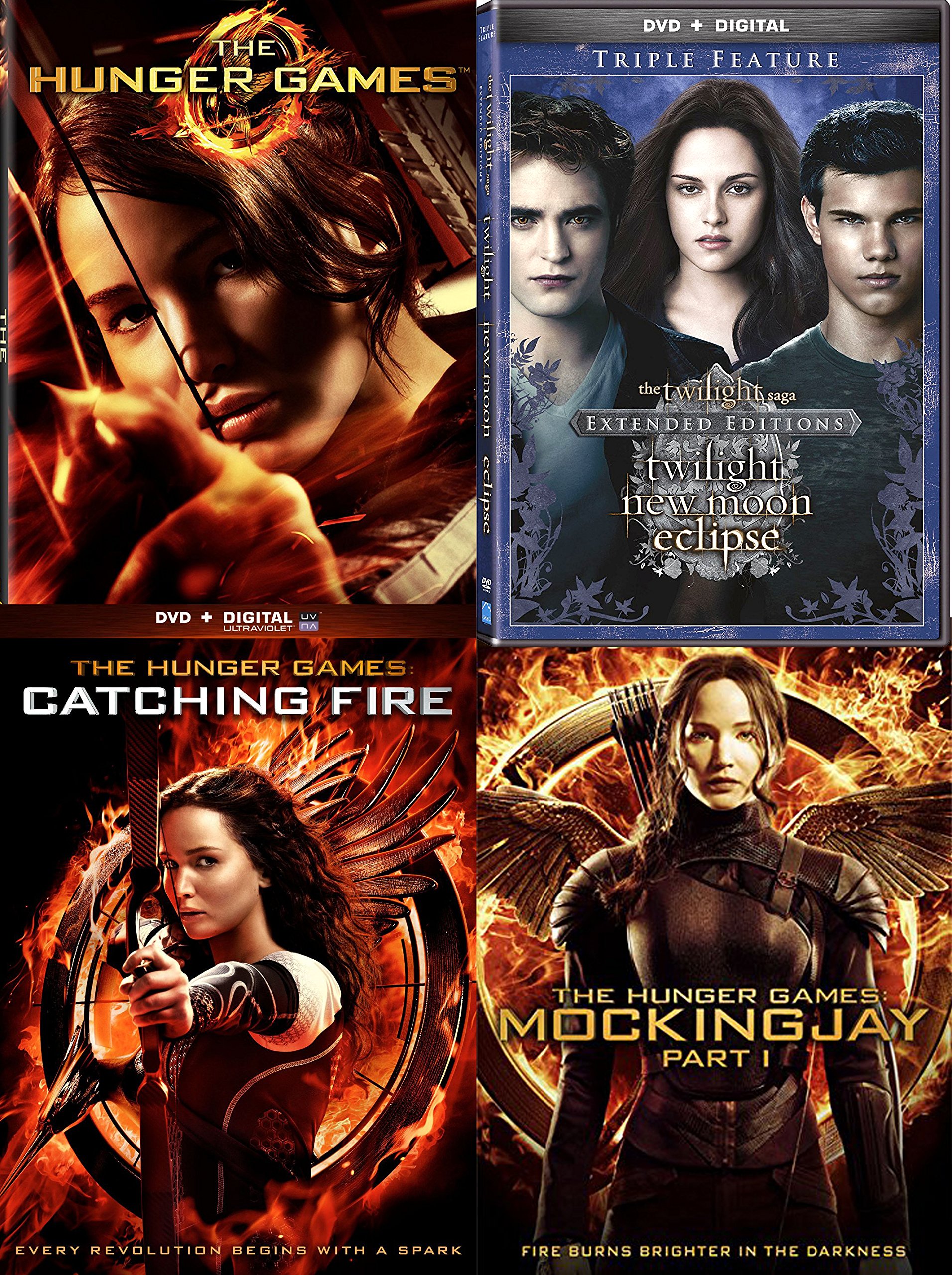 Buy The Twilight Saga: Extended Edition Triple Feature New Moon ...