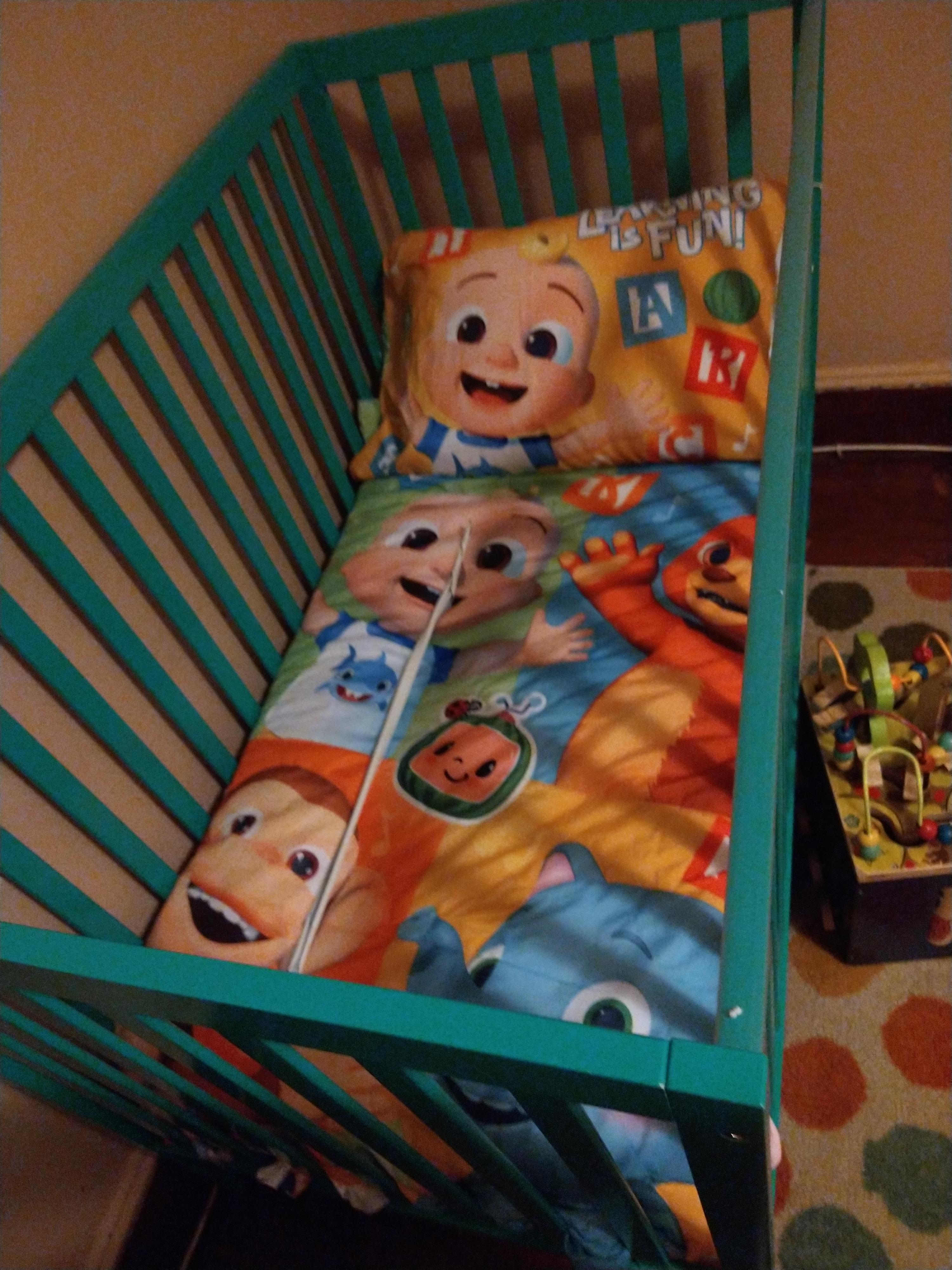 $8/mo - Finance CoComelon 4 Piece Toddler Bedding Set - Includes ...