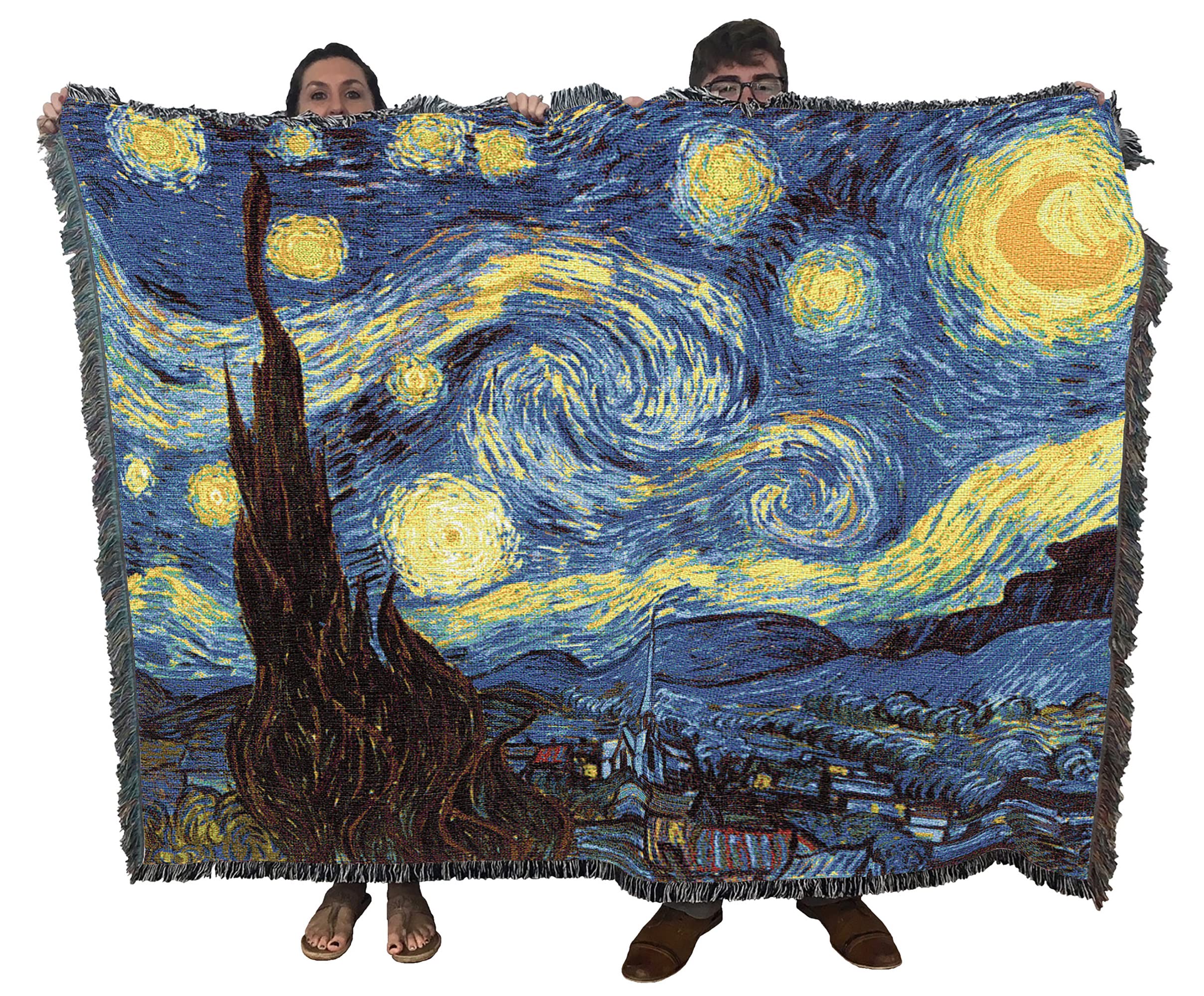 Mua Pure Country Weavers Starry Night Blanket by Vincent Van Gogh - Fine Art Gift Tapestry Throw ...