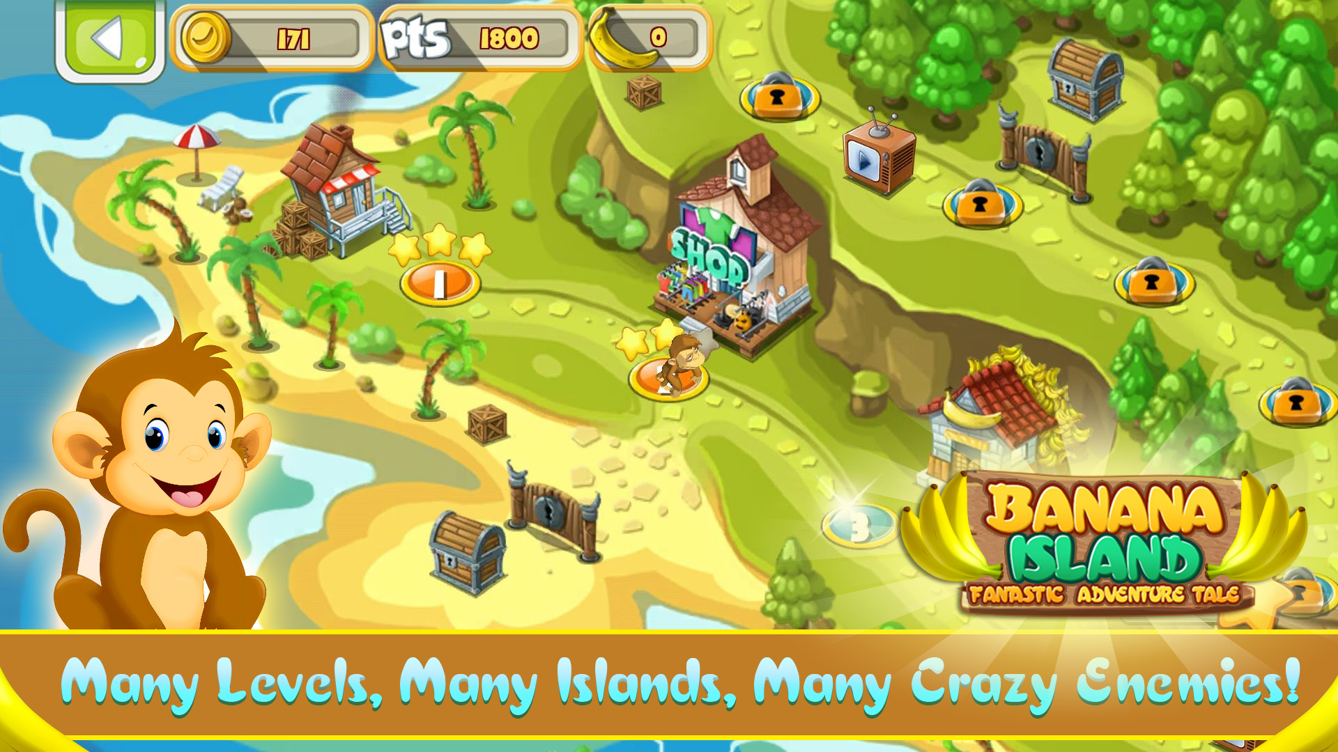 Amazon.com: Banana Island - Fantastic Adventure Tale: Appstore for Android