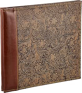 Amazon.com: Pioneer 12 Inch by 12 Inch Postbound Embossed Sewn ...