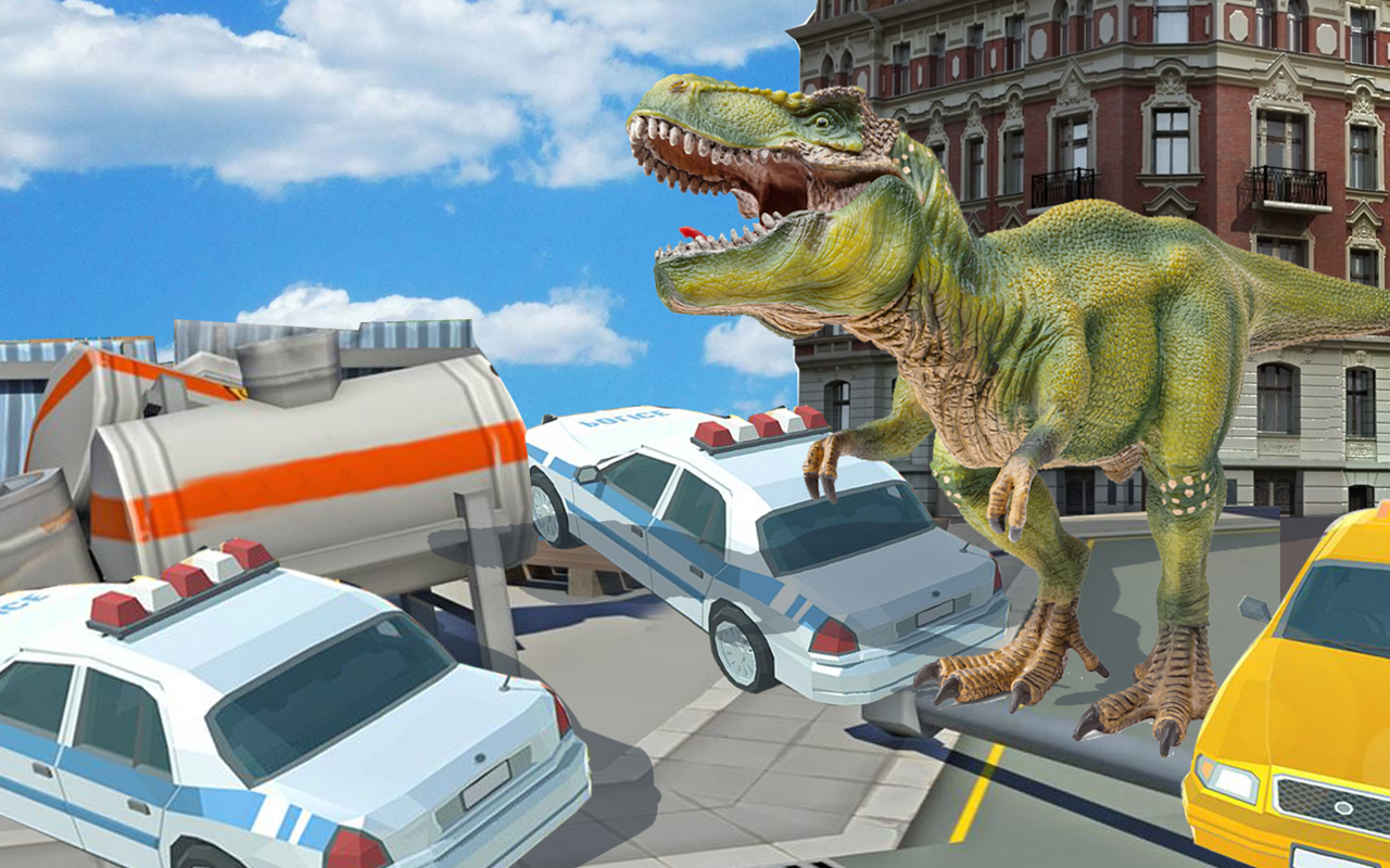 Amazon.com: City Dinosaur Rampage Attack Simulator: Appstore for Android