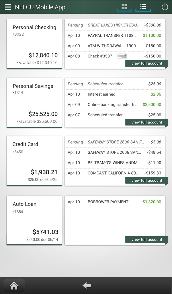 NEFCU Mobile App(Kindle Tablet Edition):Amazon.com:Appstore for Android