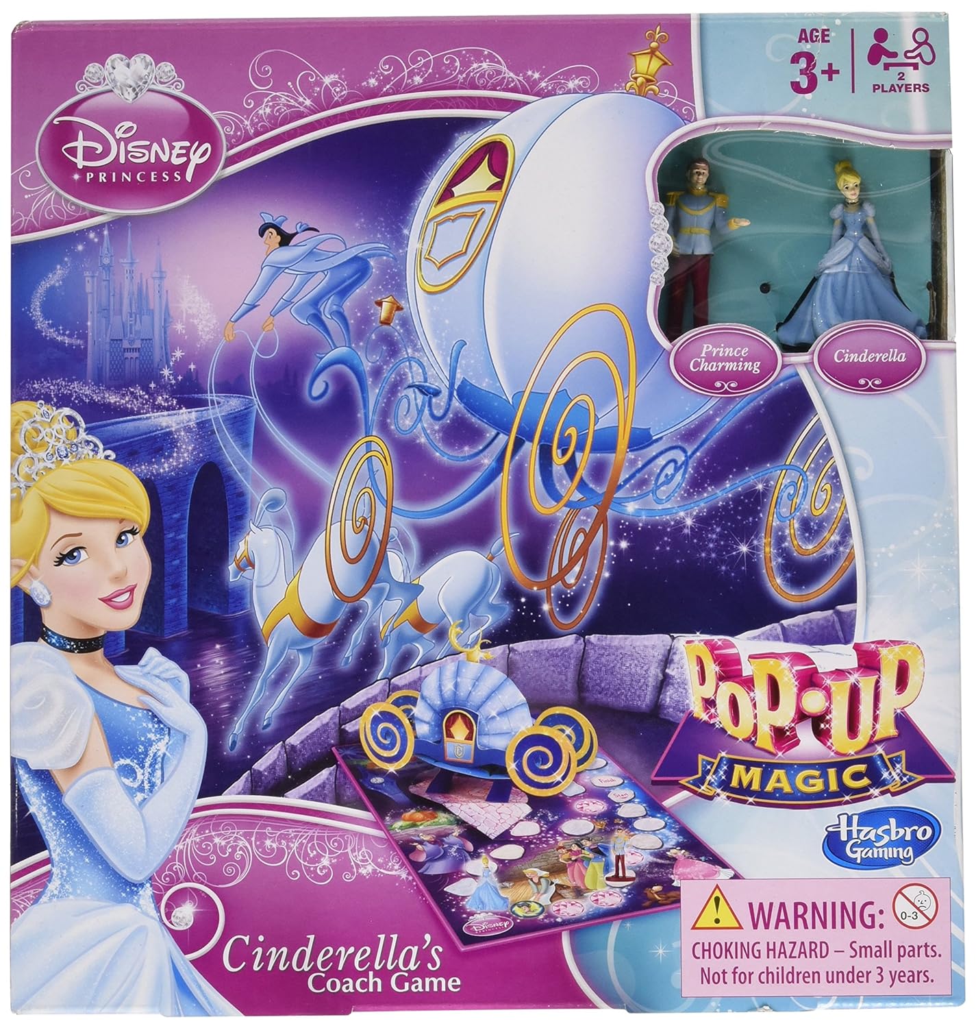 Disney Princess Pop-Up Magic Cinderella Coach Game: Amazon.co.uk: Toys ...
