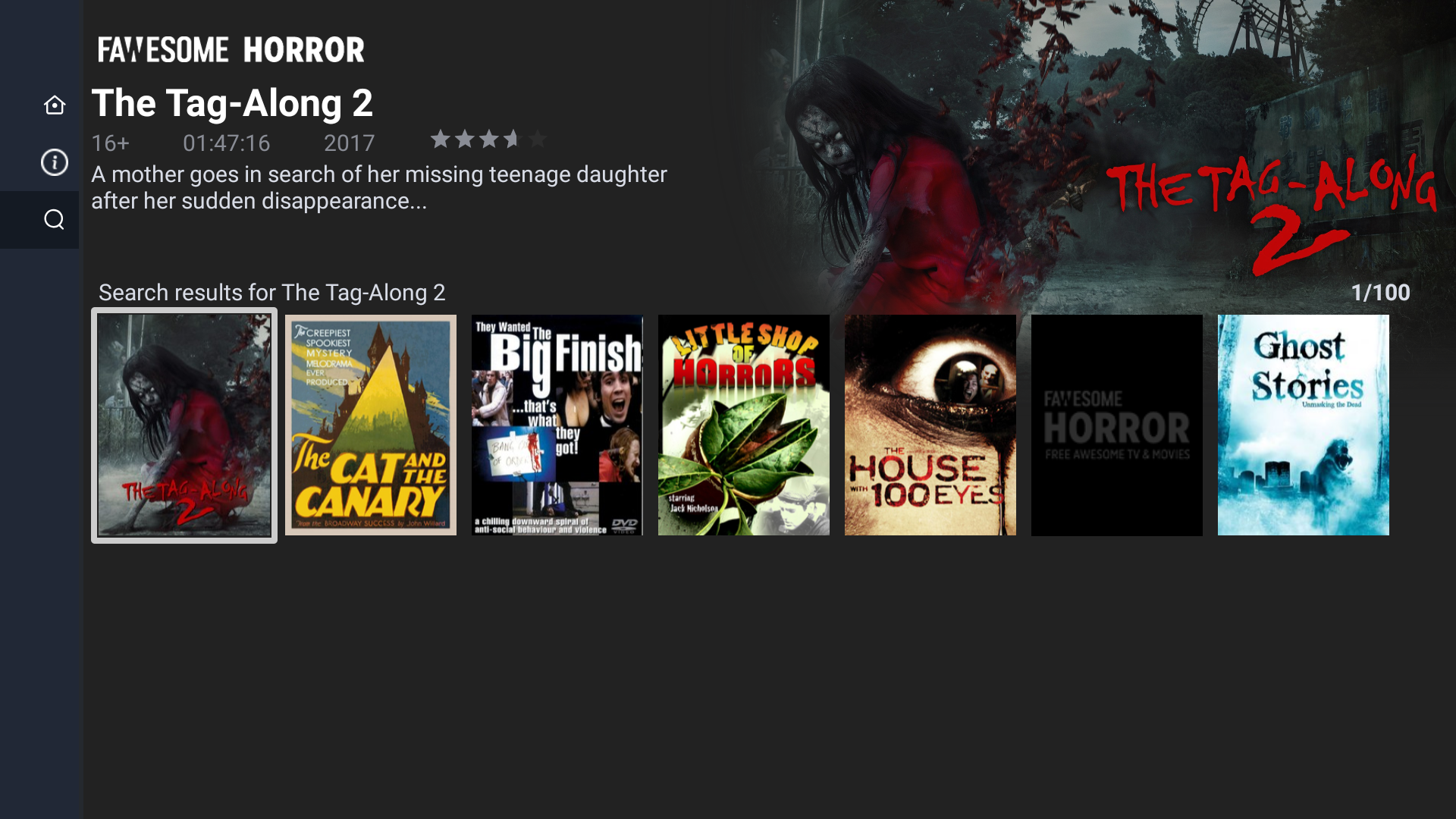 Horror Movies & TV by Fawesome:Amazon.com:Appstore for Android