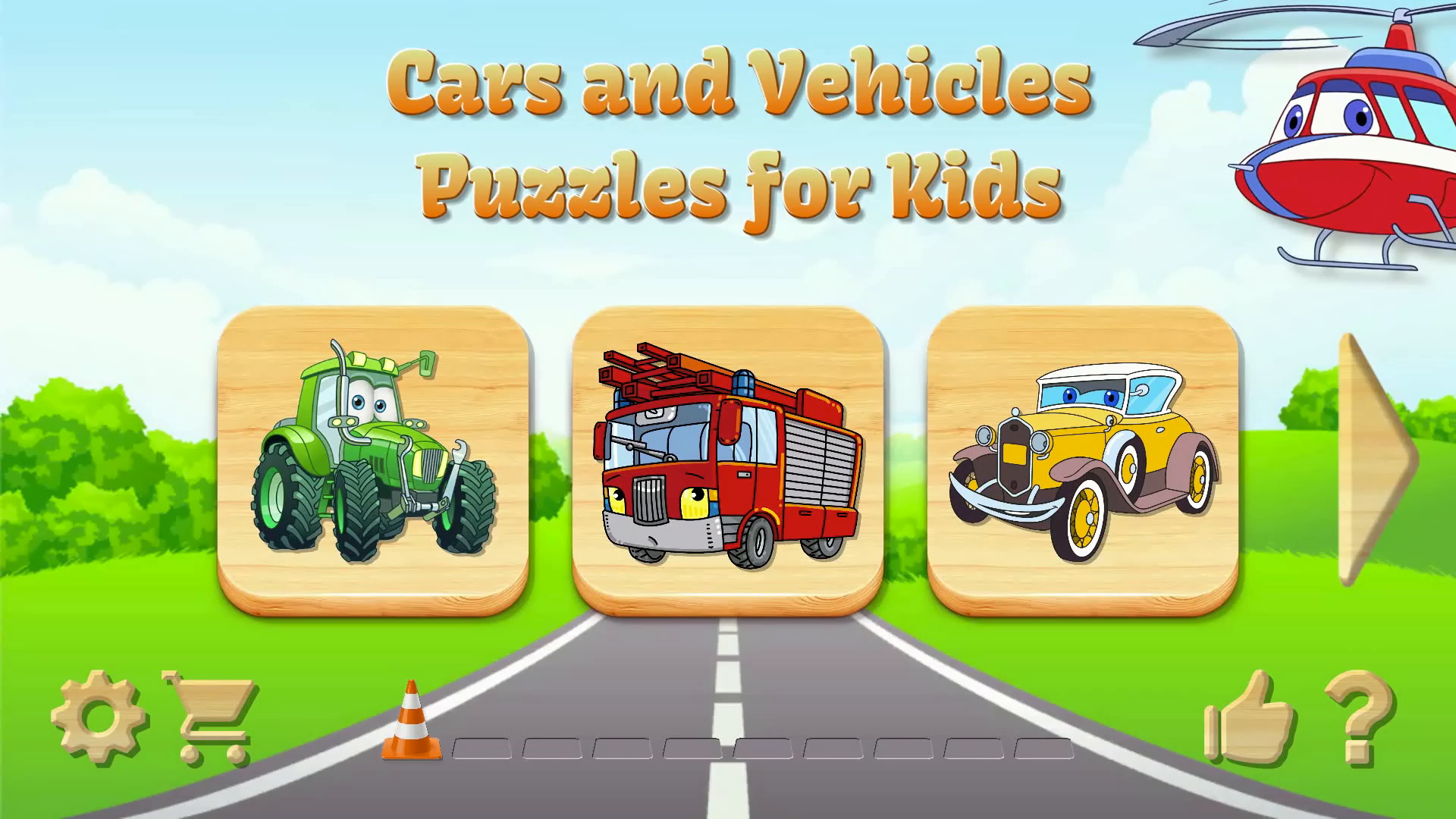 Car Puzzles for Kids and Toddlers - Learning game for boys & girls ...