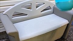 Amazon.com : Rubbermaid Outdoor Patio Storage Bench, 4 cu. ft., Olive ...