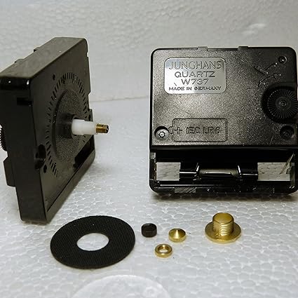 Junghans W737 Euroshaft Quartz Clock Movement ( Shaft Length 16mm ...