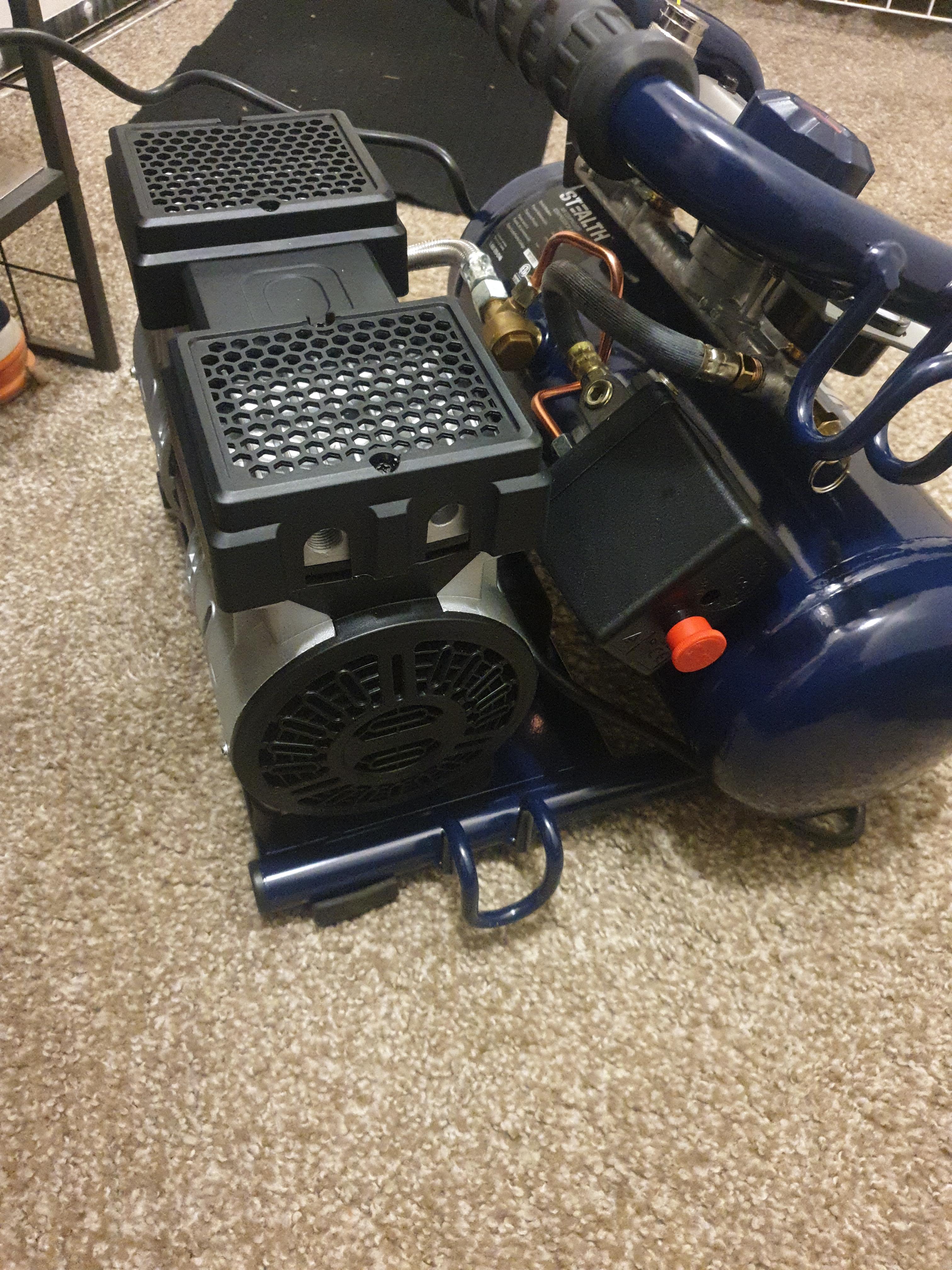 $30/mo - Finance Stealth Ultra Quiet Air Compressor, Only 60 Decibel 2 ...