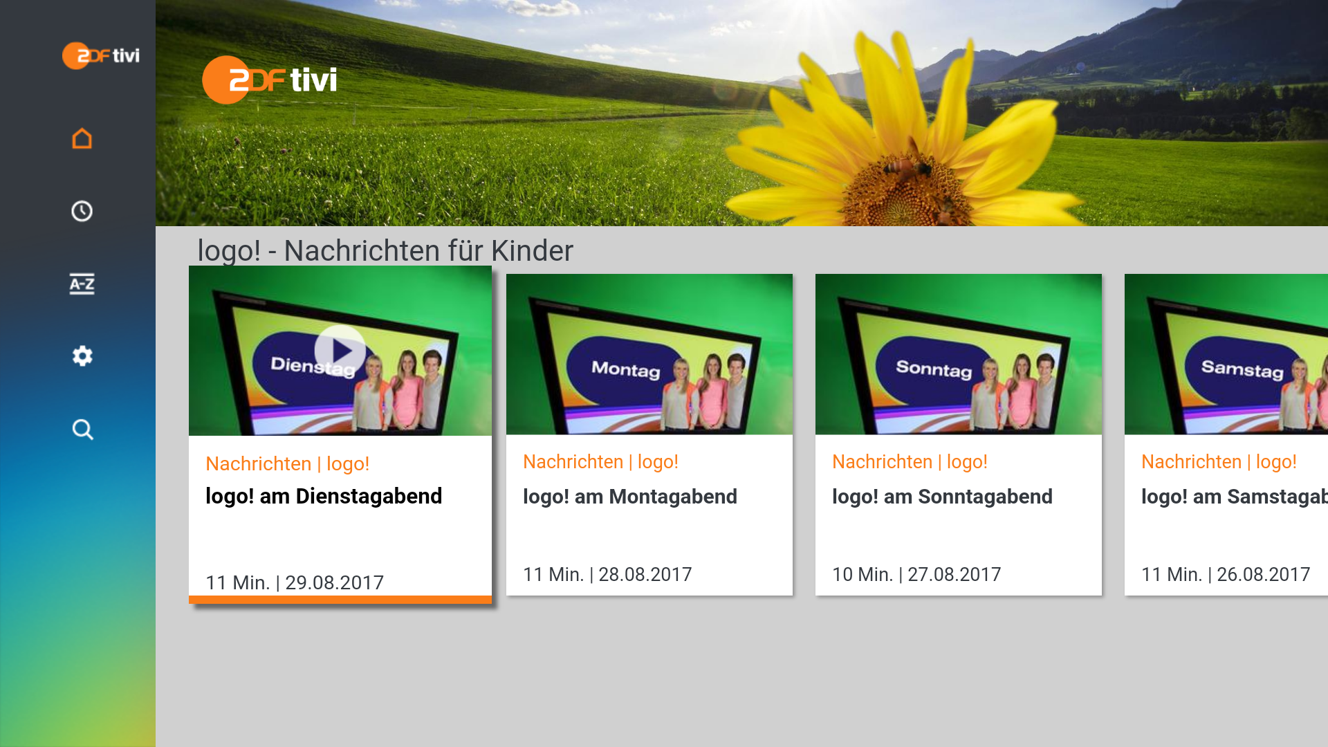 ZDFtivi-App – videos for kids:Amazon.it:Appstore for Android