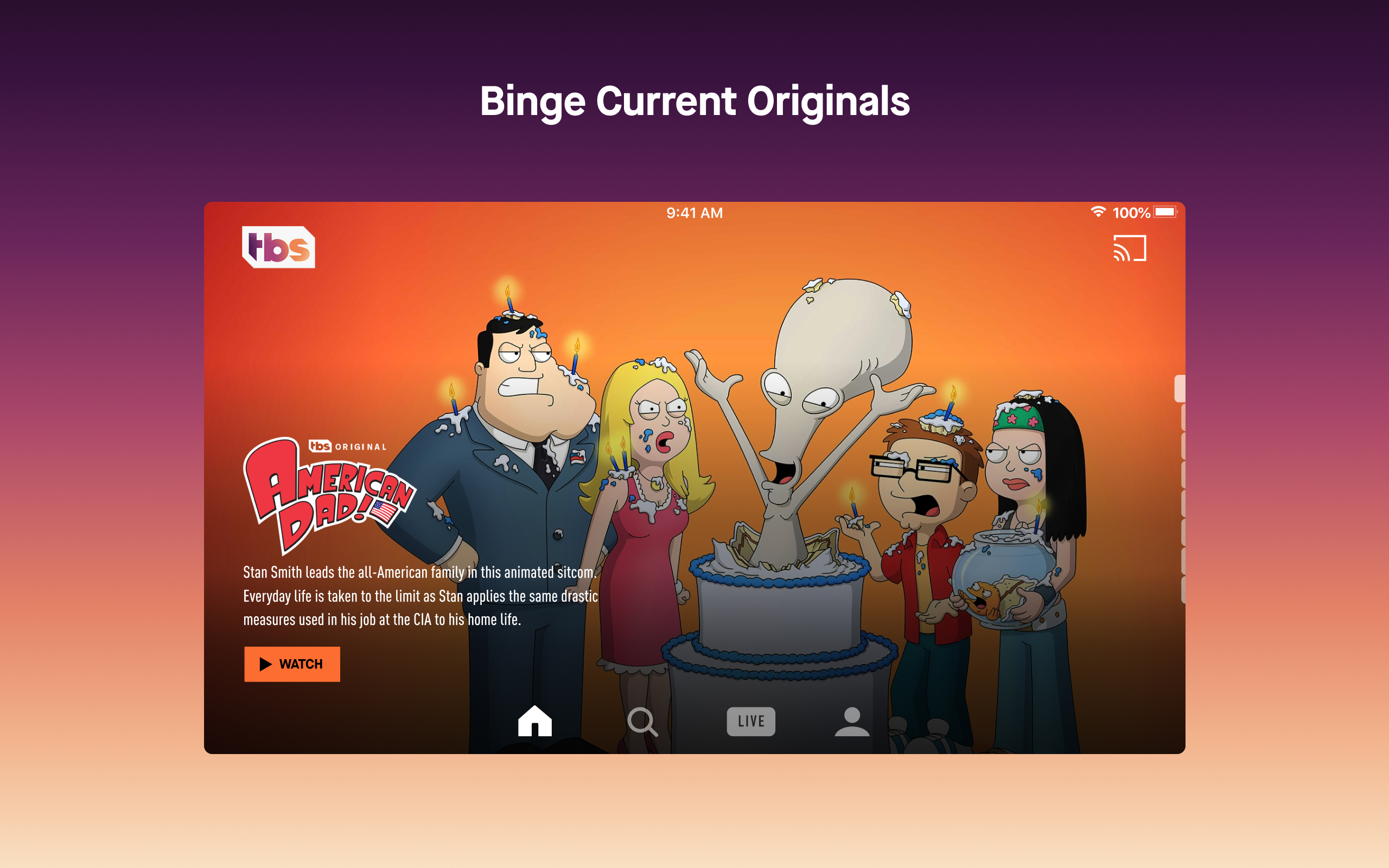 Watch TBS:Amazon.com:Appstore for Android