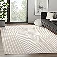 Amazon.com: Abani Rugs Beige Arch Pattern Knot Modern Print Premium ...