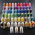 New brothread 25 Colors Variegated Polyester Machine Embroidery Thread ...