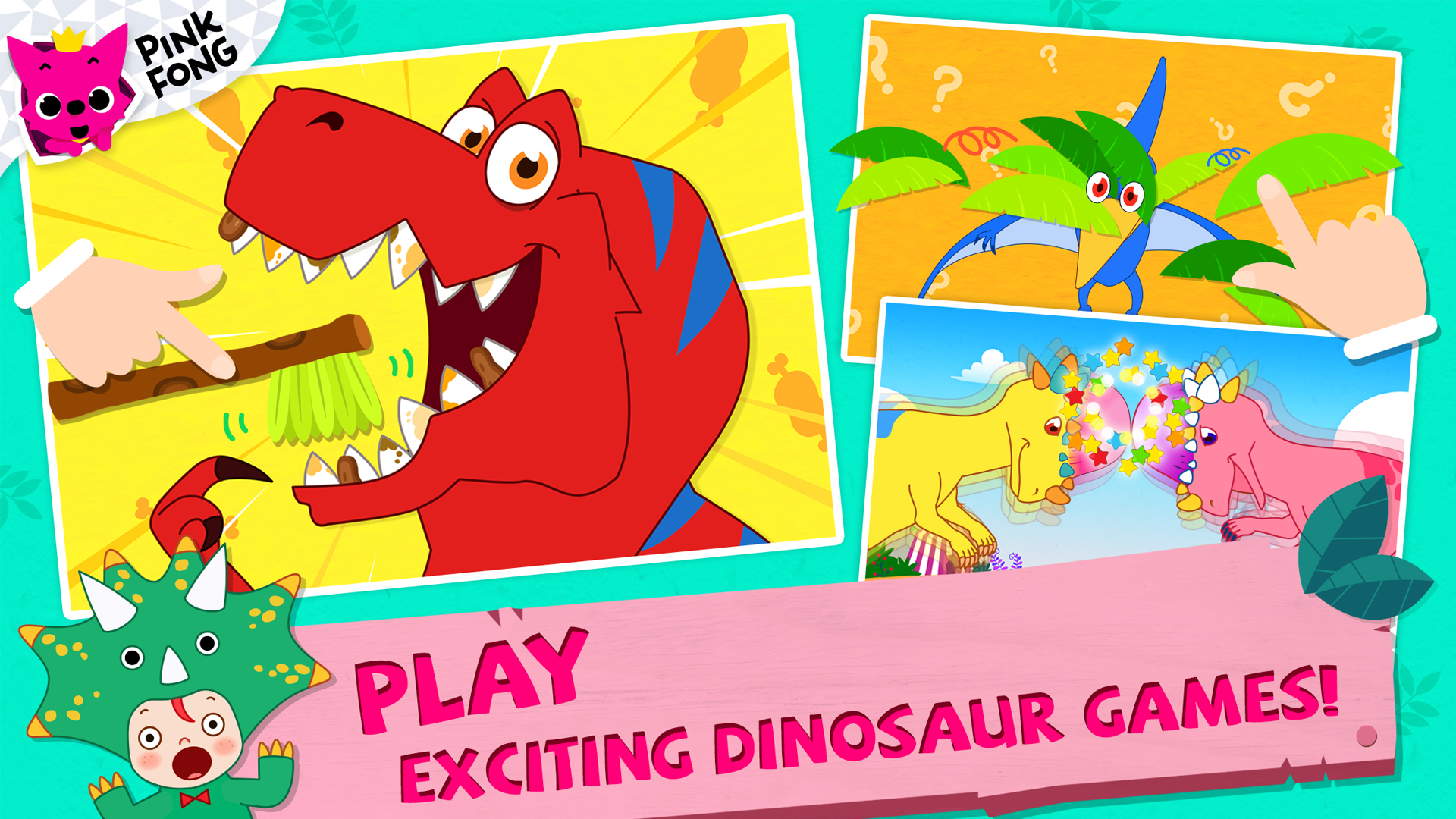 Amazon.com: PINKFONG Dino World: Sing, dig, and play with T-Rex ...
