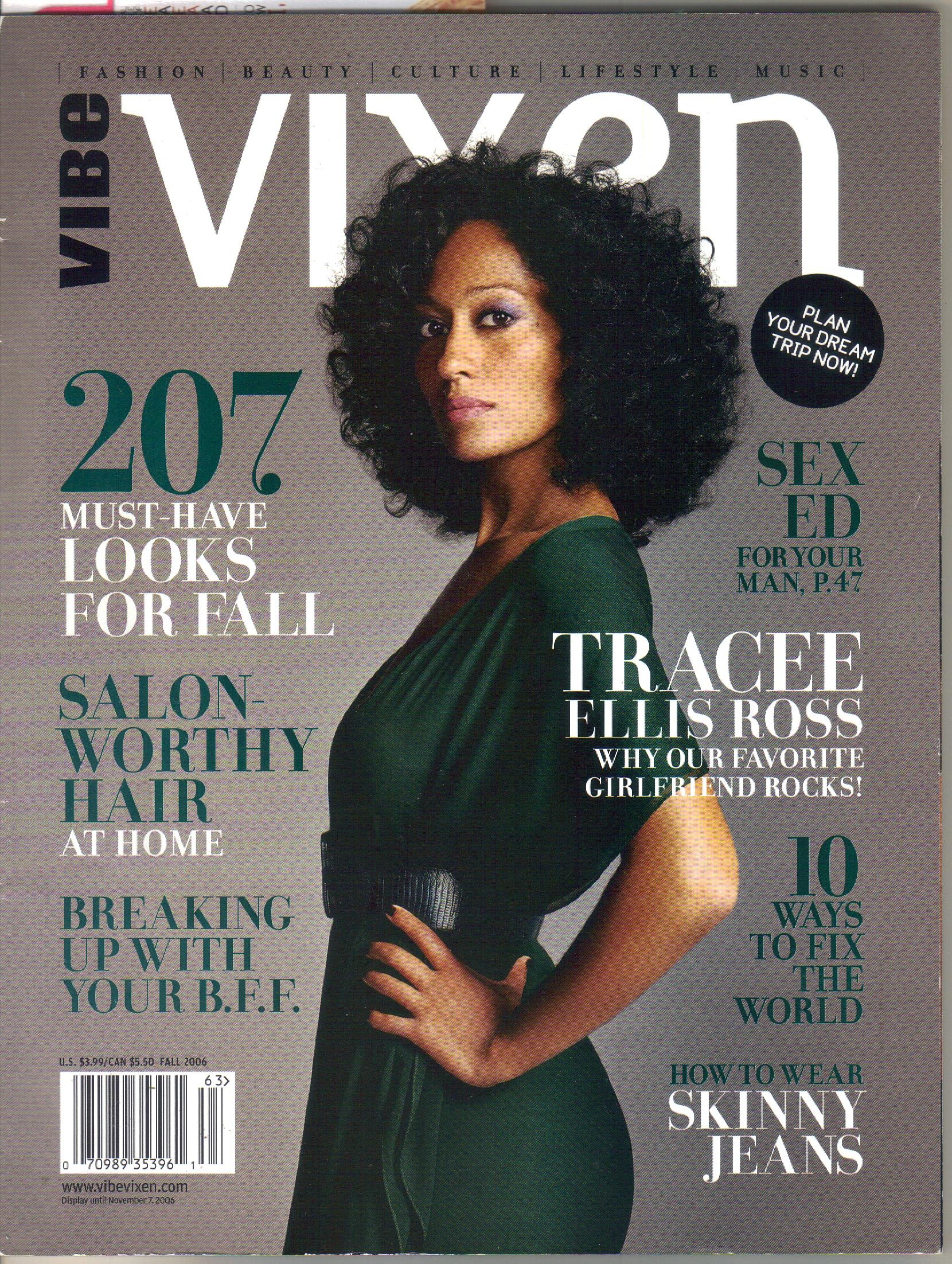 Inspired by the Honey Magazine throwback! VIBE VIXEN magazine cover ...