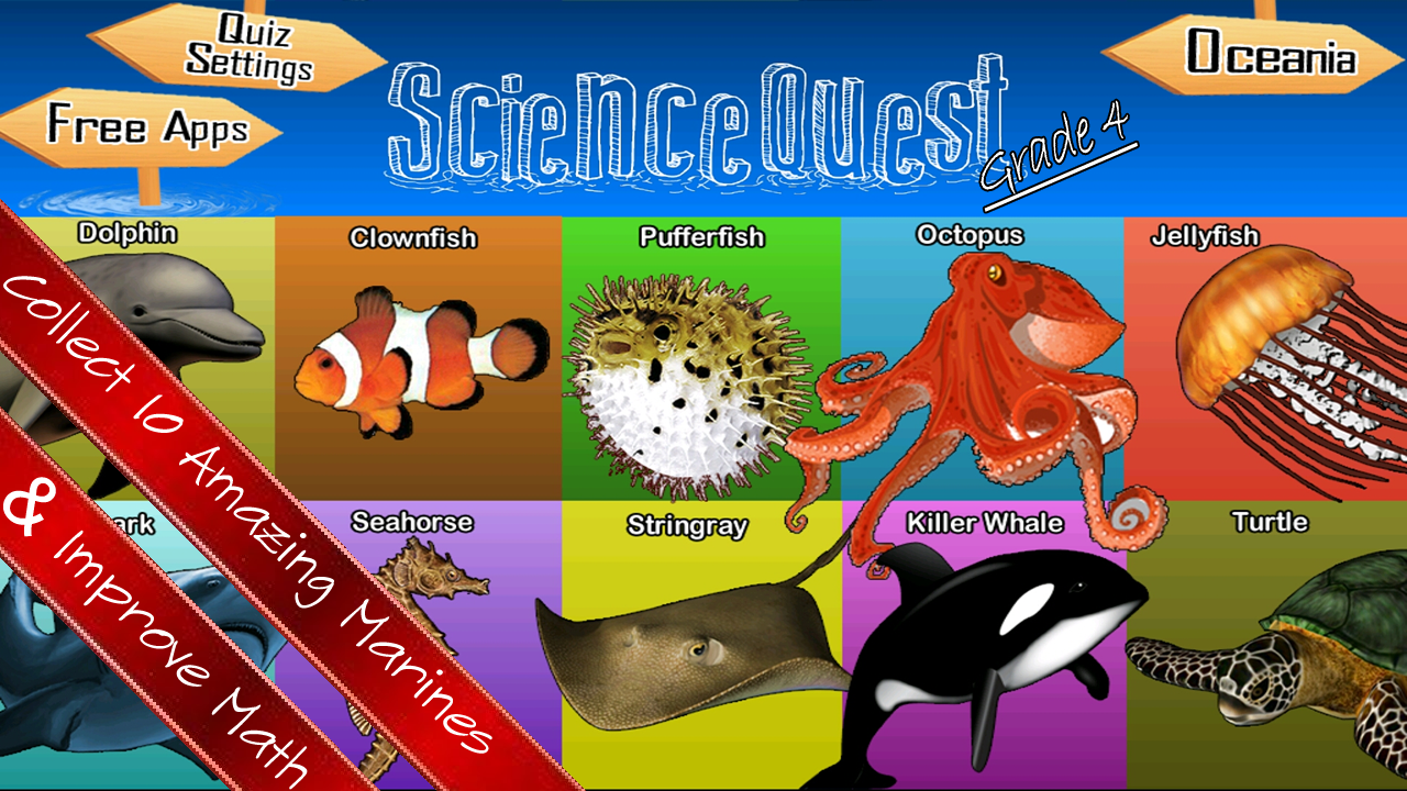 Science Quest - Fourth Grade Quiz:Amazon.com:Appstore for Android