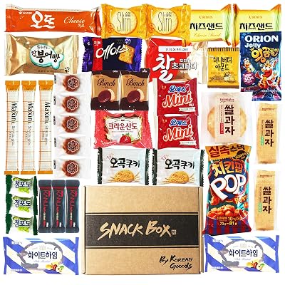Korean Snack Box Variety Pack - 30+ Delicious Snacks Nepal | Ubuy