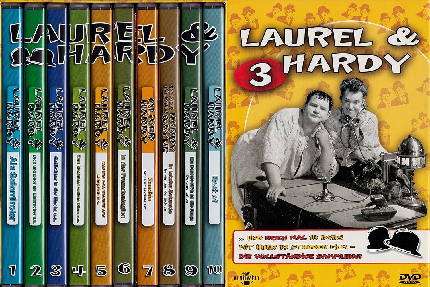 Laurel & Hardy Box-Set 3 / 10-DVD (2006): Amazon.de: DVD & Blu-ray