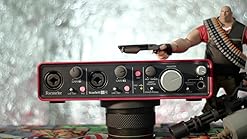 Amazon.com: [OLD MODEL] Focusrite Scarlett 2i4 USB Audio Interface,Red ...
