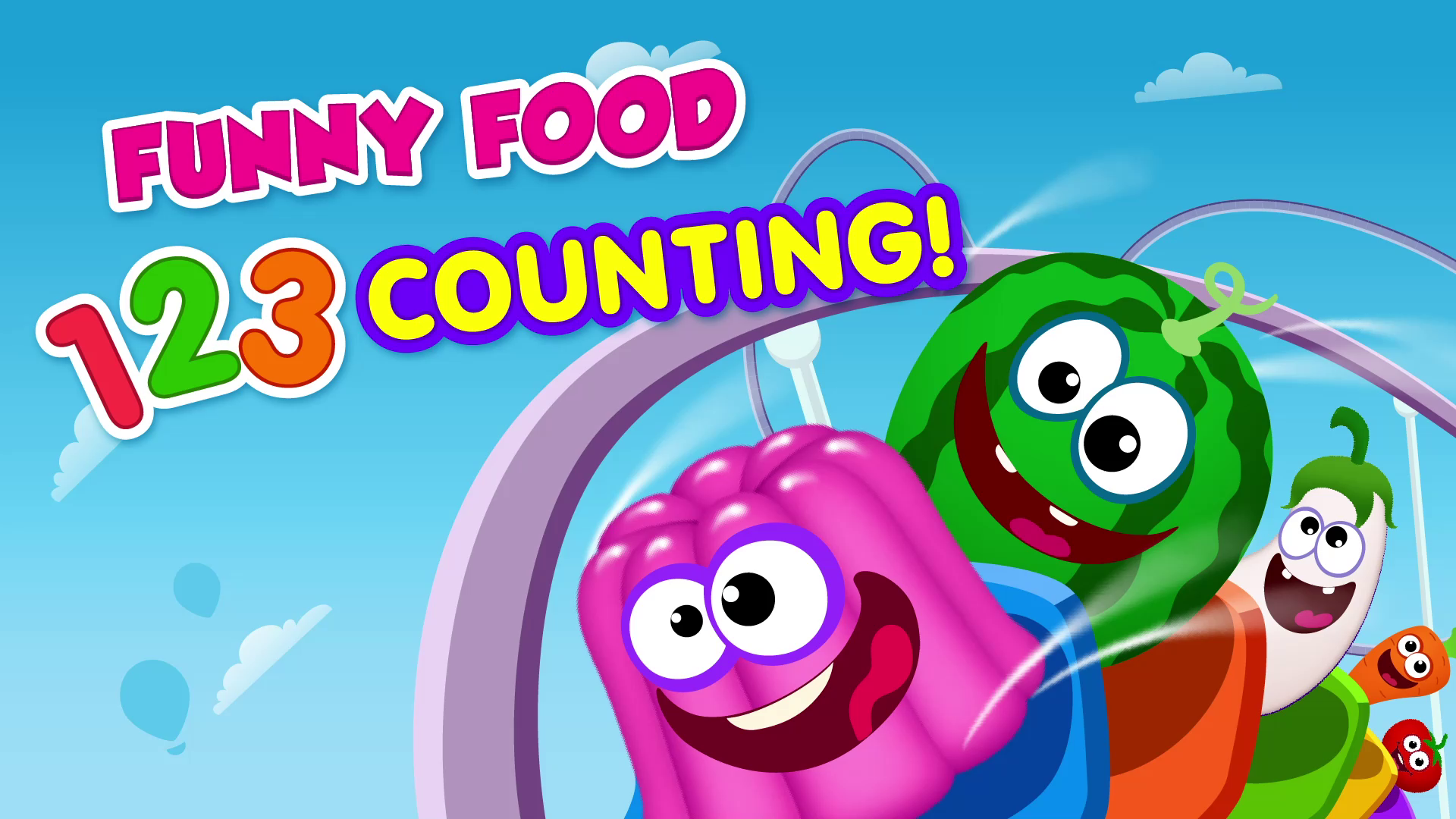 Funny Food Number Games! FREE games for kids: learn to write numbers ...