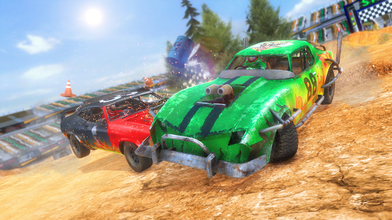 Demolition Derby Monster Car Racing Game: Car Crash Stunts:Amazon.de ...