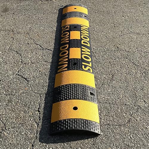 IMPERIAL STANDARD 6' Speed Bump - Slow Down Speed Bumps for Asphalt ...