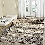 Amazon.com: Cozy Moroccan Trellis Gray/Cream 5'3" x 7'3" Indoor Shag ...