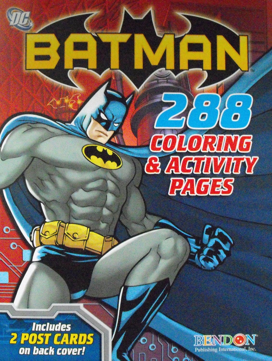 Amazon.com: Batman Coloring and Activity Book 288 Pages: Toys & Games