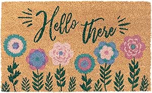Amazon.com: Avera Products | Hello There, Natural Coir Fiber Doormat ...