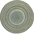 Amazon.com: American Heritage Sage 8' 0" Round Braided Rug : Home & Kitchen