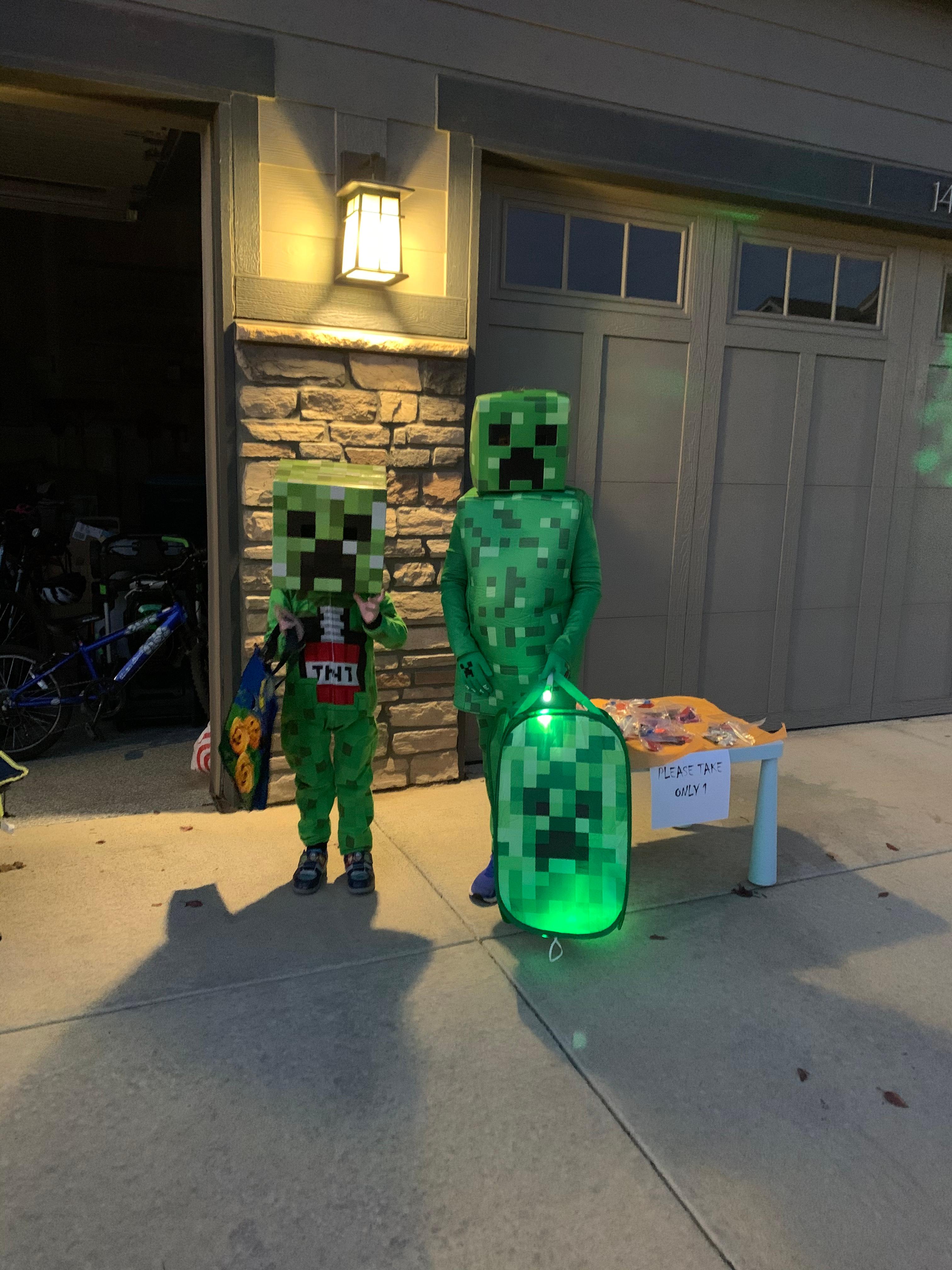 $3/mo - Finance Minecraft Creeper Pop Up Hamper - Mesh Laundry Basket ...