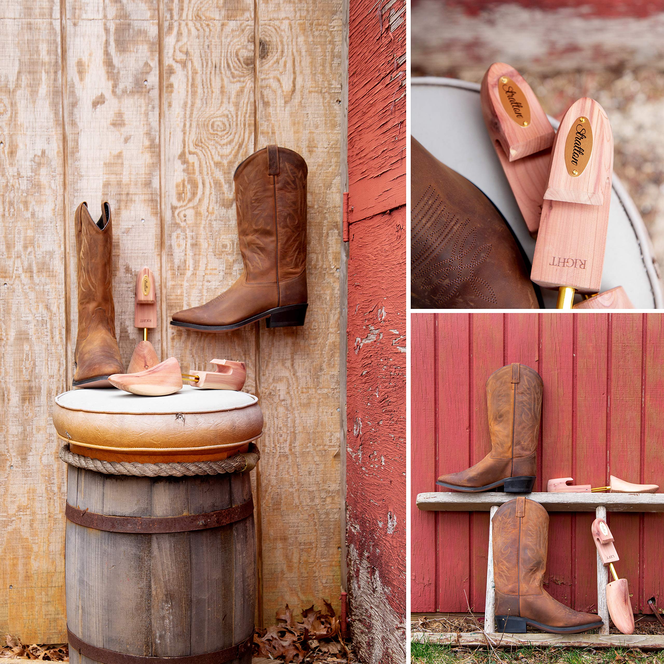 Mua Stratton Cedar Western Boot/Shoe Tree For Men - Aromatic Red Cedar ...