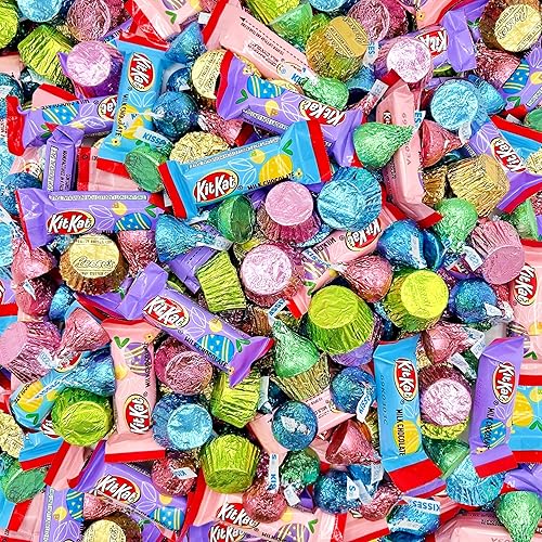 Easter Chocolate Candy Bar Assortment HERSHEY'S KISSES, CADBURY EGGS ...