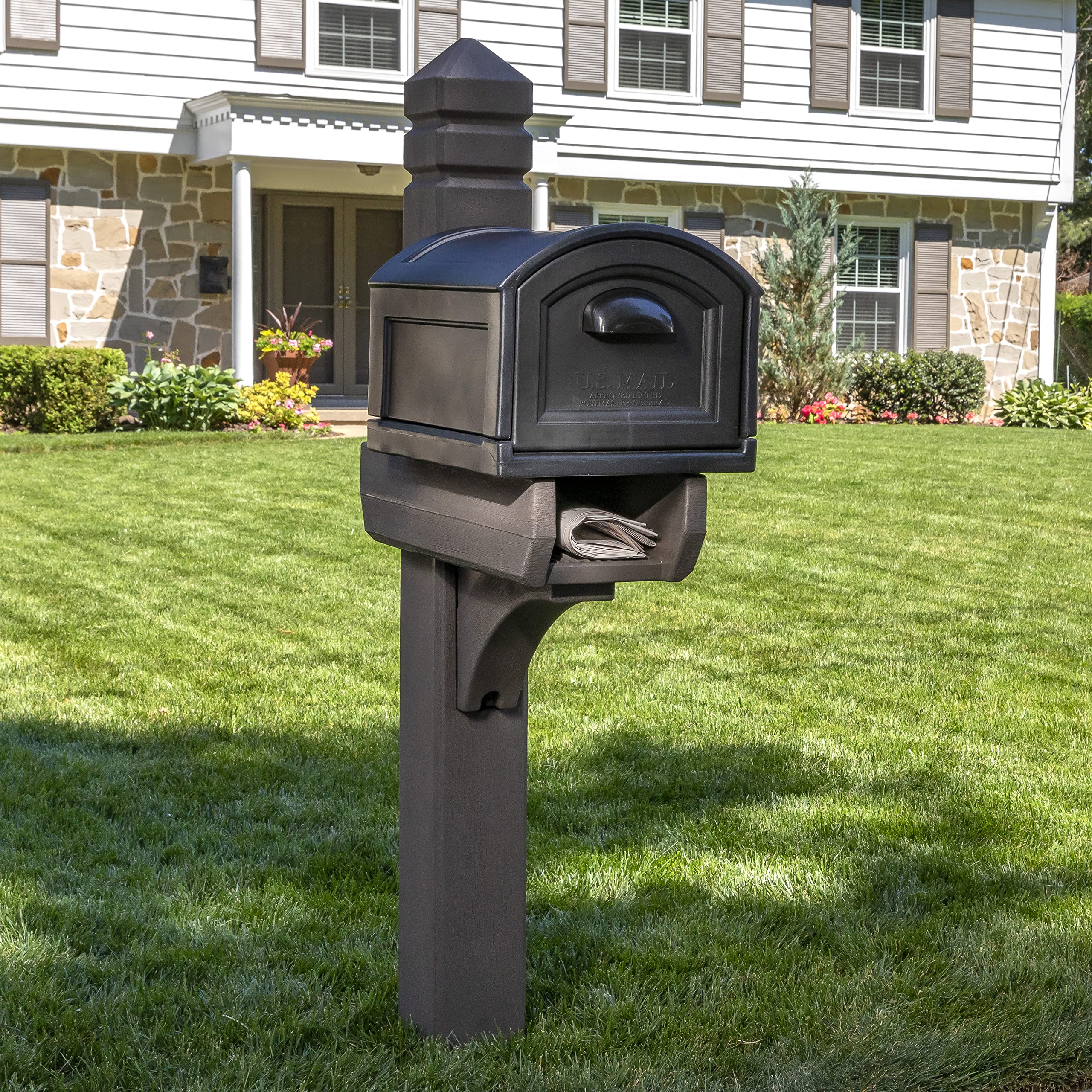 Mua Lakewood Extra Large Mailbox & Post, Weather Resistant, Large ...