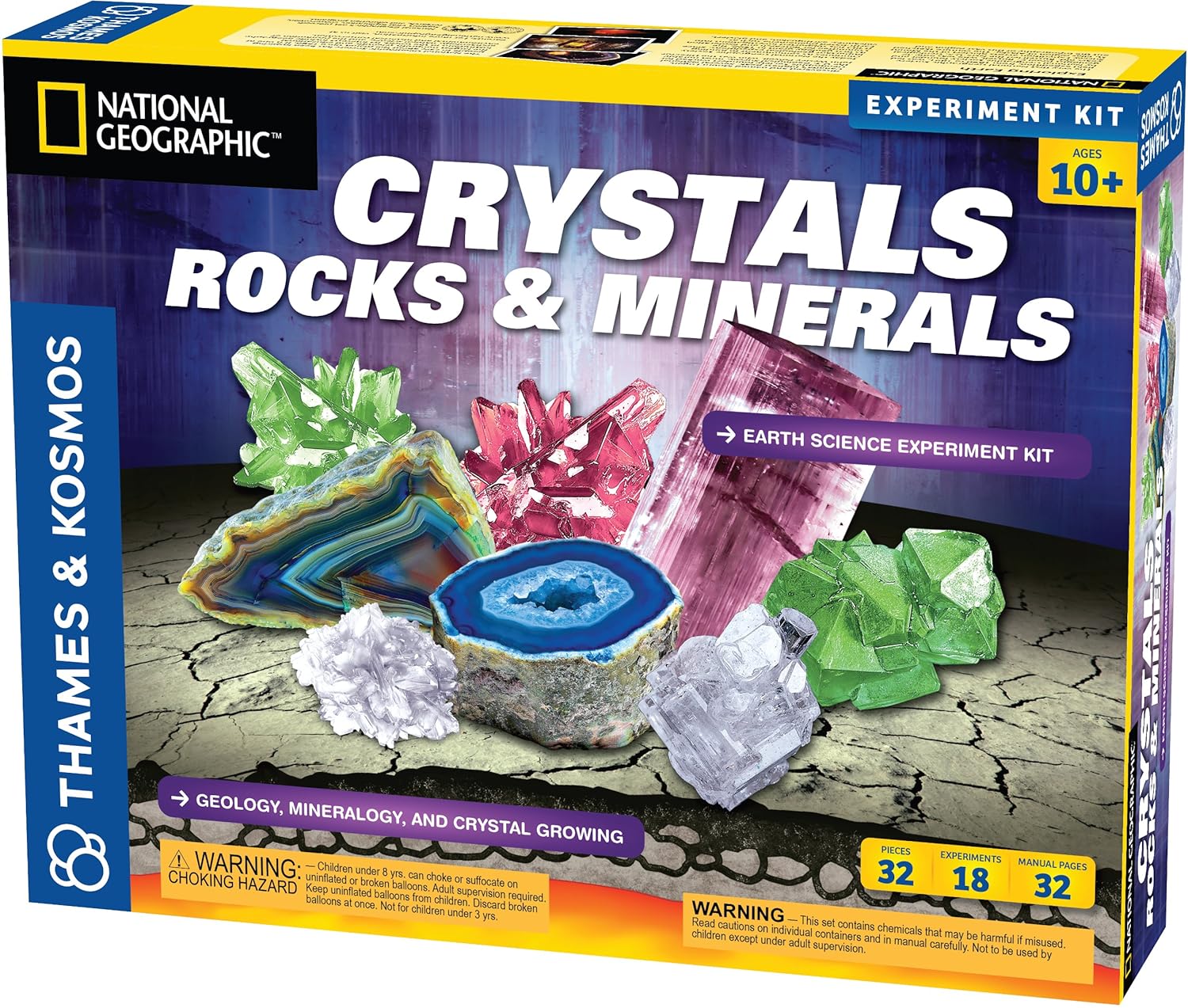 Growing Crystals For Kids - Crystal Rainbow