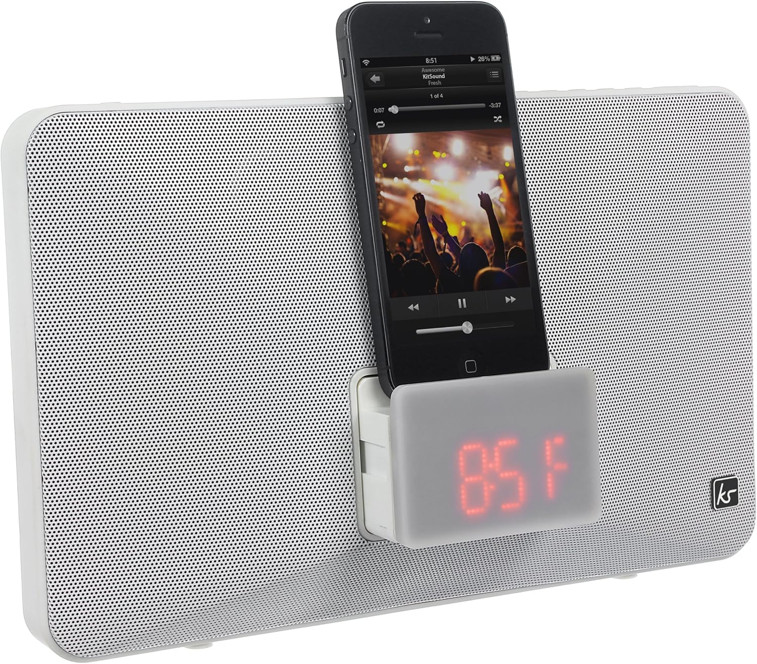 Kitsound Fresh Radio réveil avec Station d'accueil pour iPod Nano 7 ...
