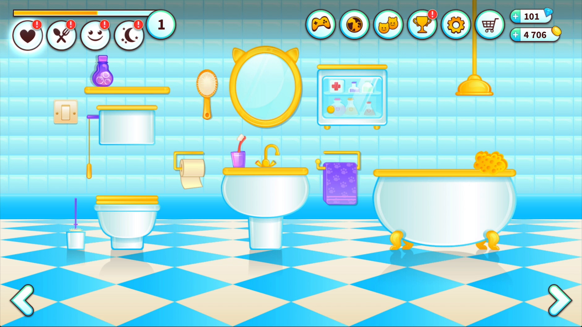 Bubbu - My Virtual Pet Cat (Meu pet virtual) - Aplicativo na Amazon ...