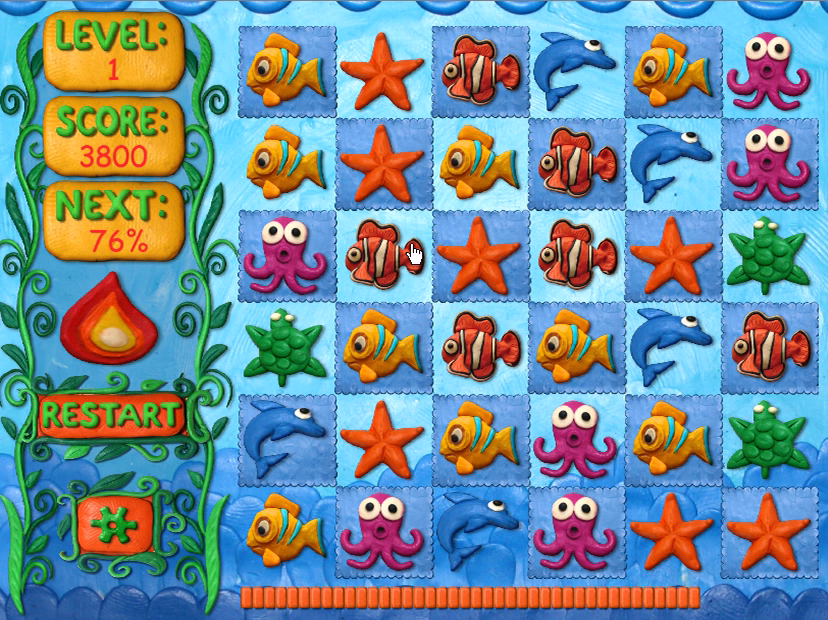 Underwater Clay Match Free HD - App on Amazon Appstore