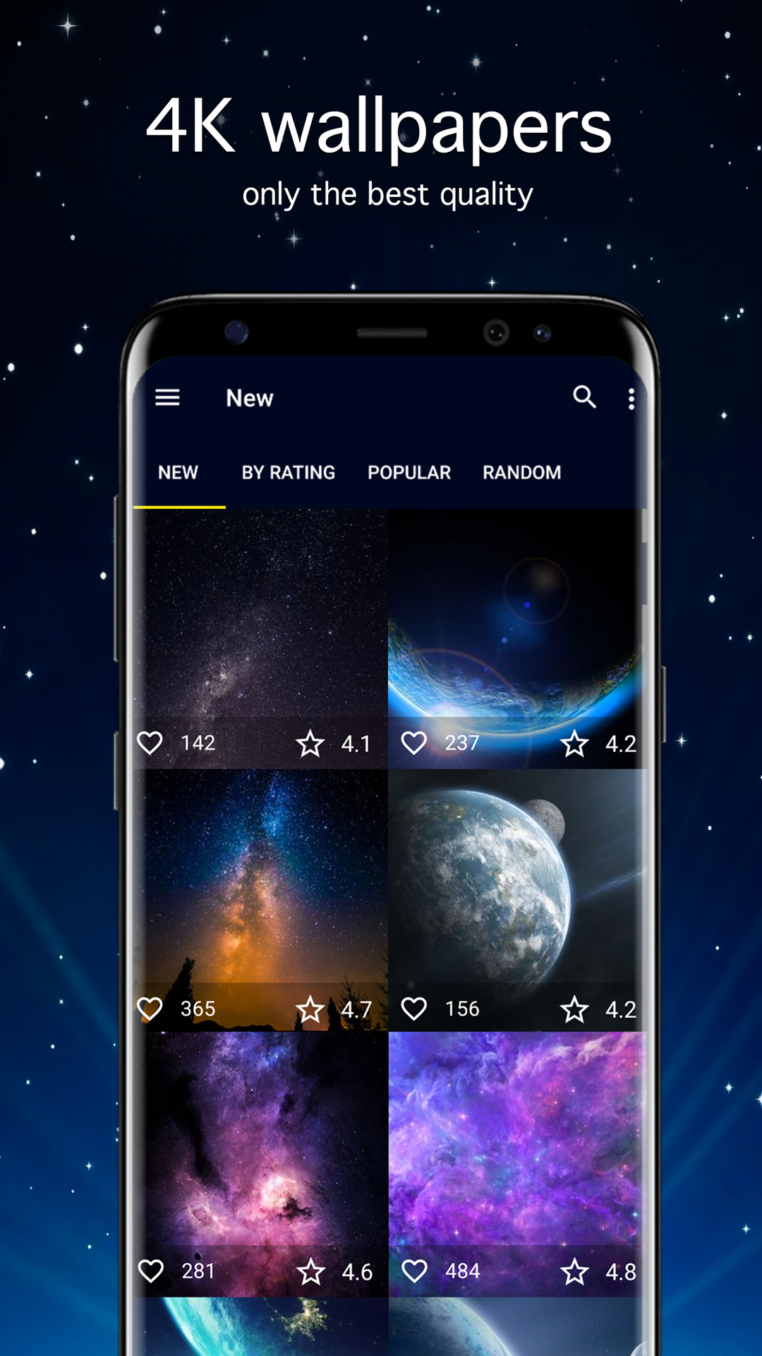 Space Wallpapers and Backgrounds apps 4k:Amazon.com:Appstore for Android