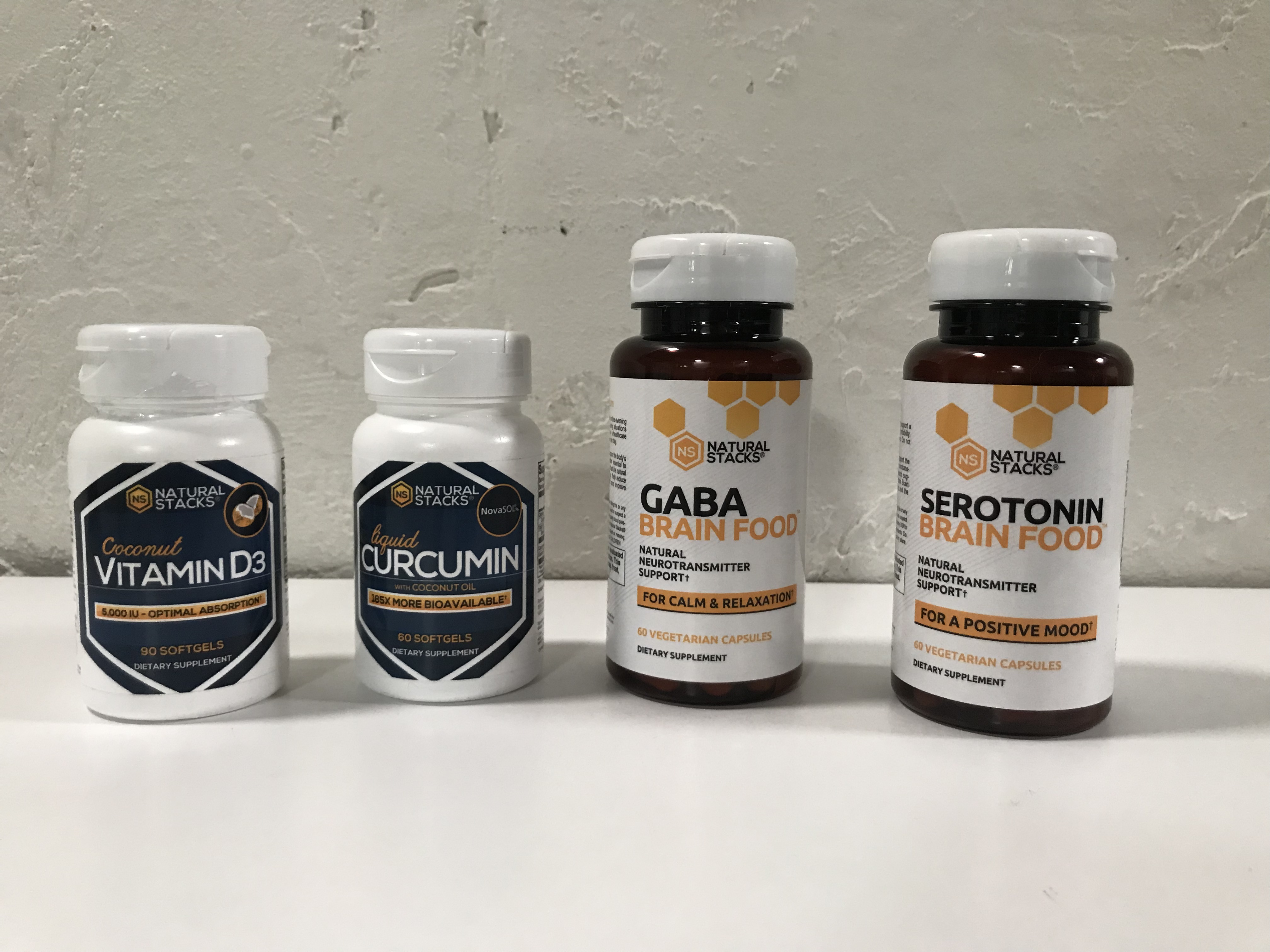 Watch Natural Stacks& Serotonin Brain Food - 60 ct. Serotonin ...