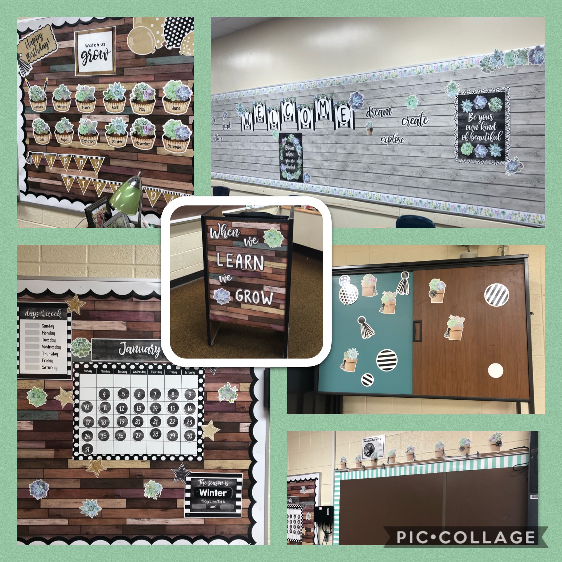 $13/mo - Finance Schoolgirl Style Simply Boho Classroom Decor Bundle ...