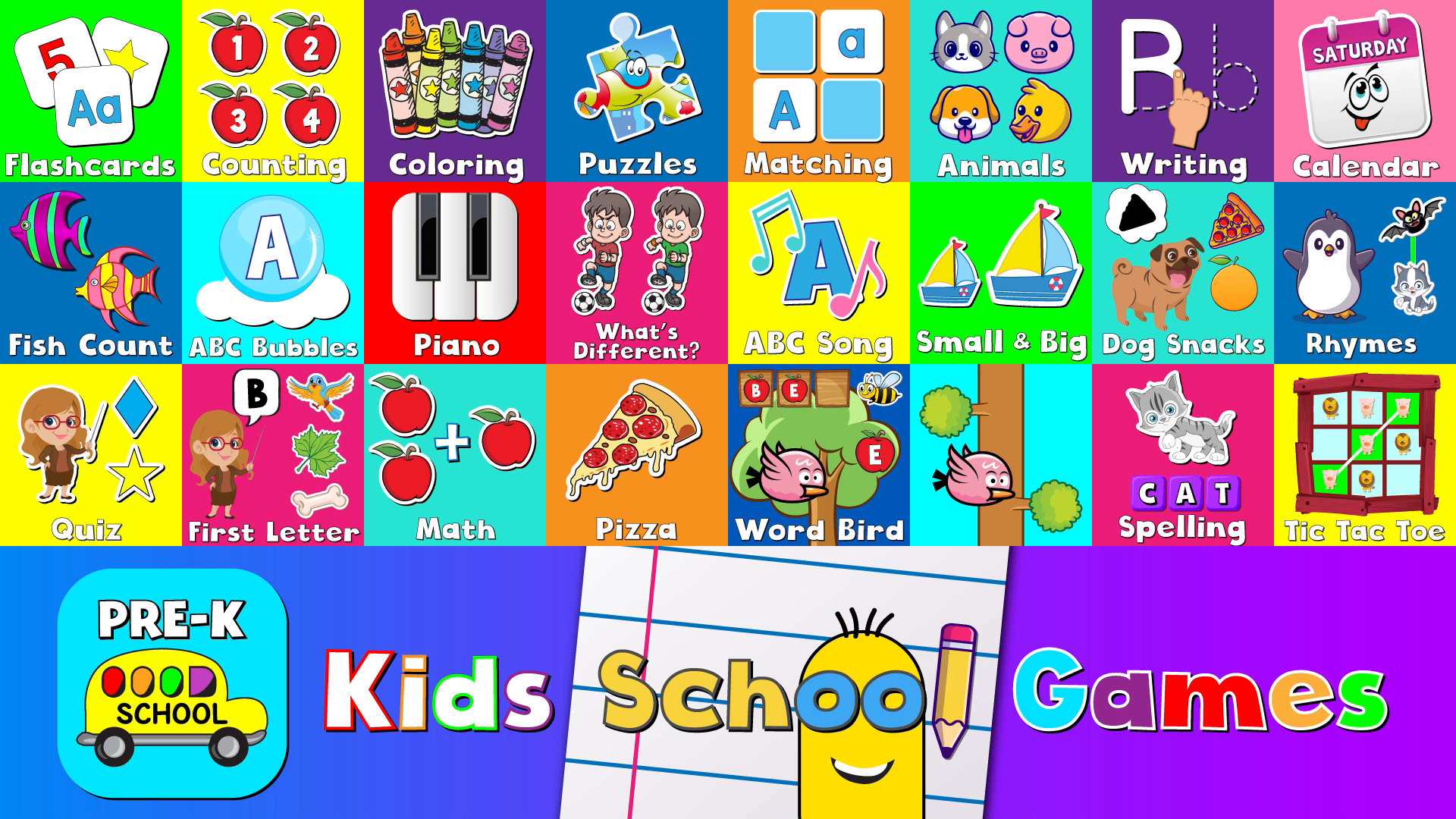 Kids Preschool Learning Games: app su Amazon Appstore