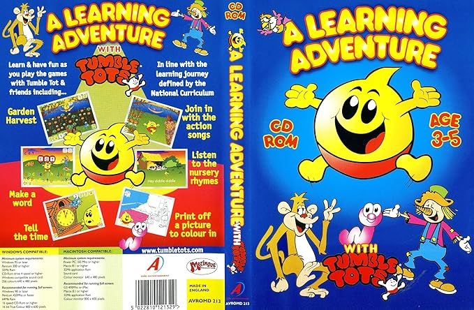 Tumble Tots - A Learning Adventure With Tumble Tot (1 CD): Amazon.ca: Music